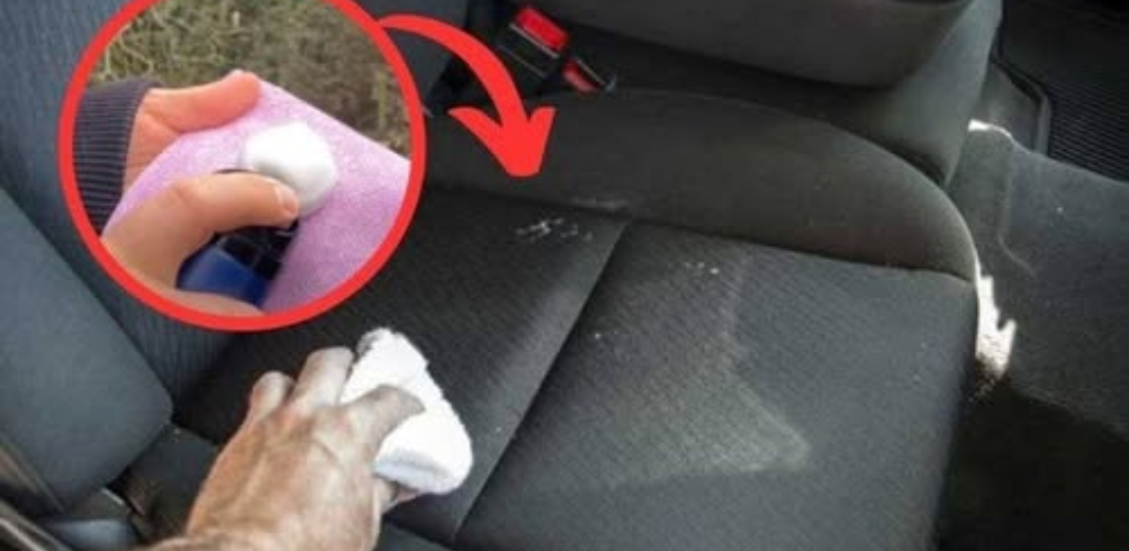 Faszinierend Flecken Auf Autositz Entfernen Ebenbild