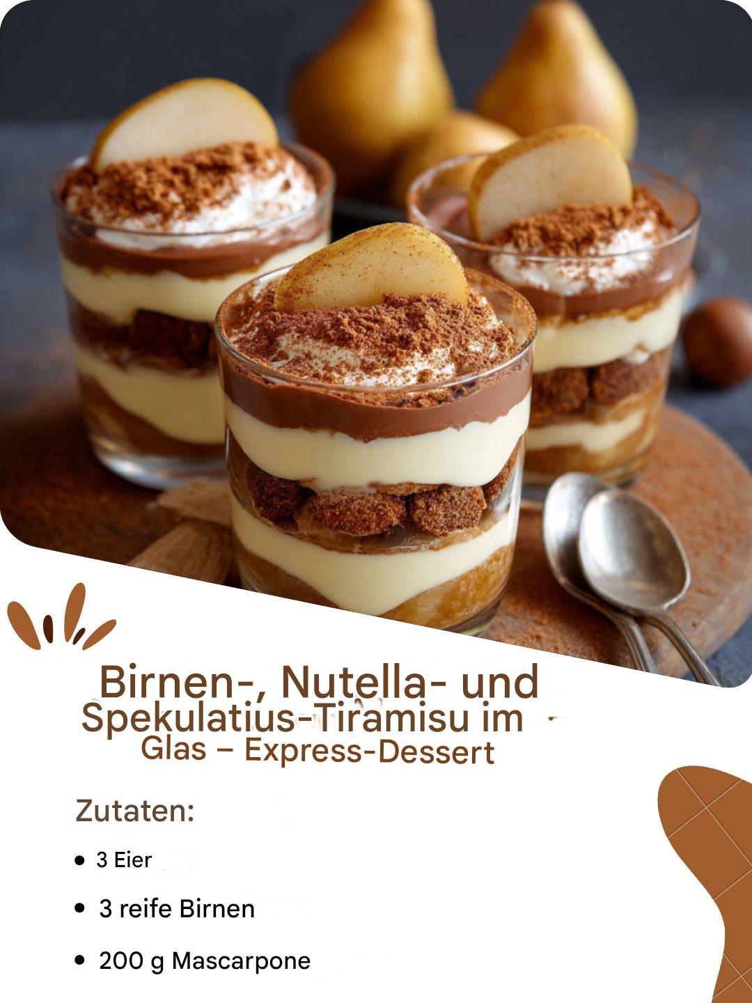 Erstaunlich Birnen Dessert Rezepte Fotos